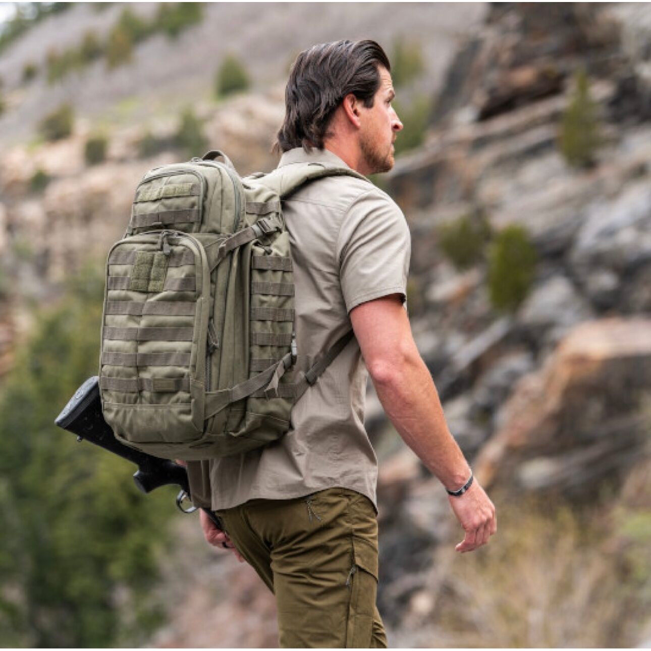 Рюкзак тактичний 5.11 TACTICAL "RUSH72 2.0 BACKPACK" RANGER GREEN ...